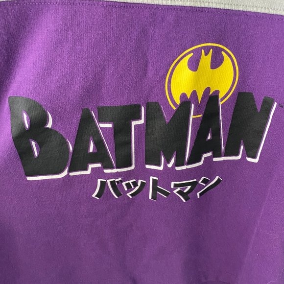 DC Comics | Tops | Dc Batman Japanese Kanji Kawaii Purple Gray Long ...
